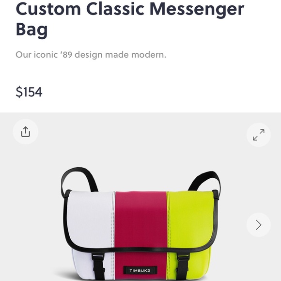 Timbuk2 | Bags | Timbuk2 Custom Classic Messenger Bag Actual Item Color ...